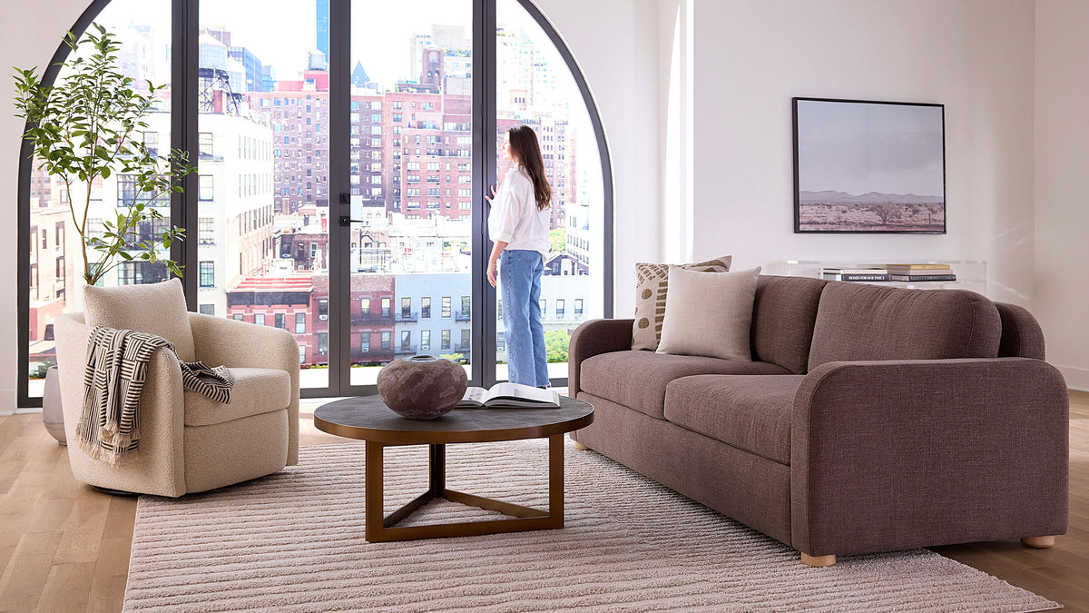 Archie Curved Custom Sofa | BenchMade Modern
