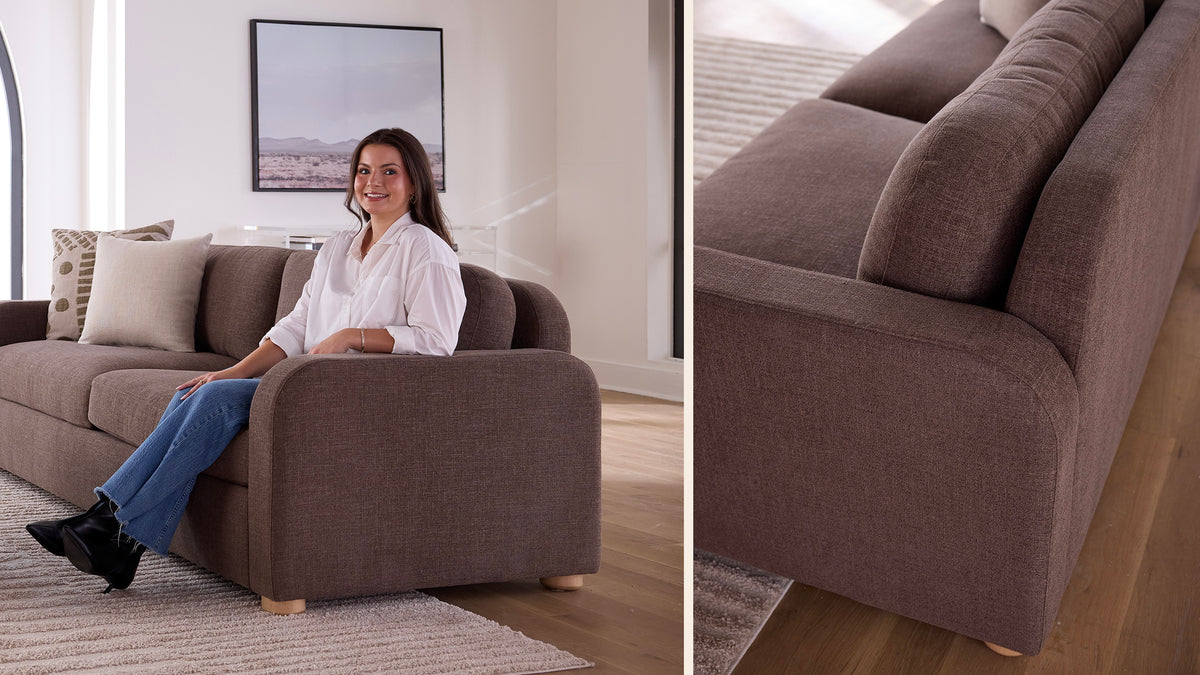 Archie Customizable Sectional | By BenchMade Modern