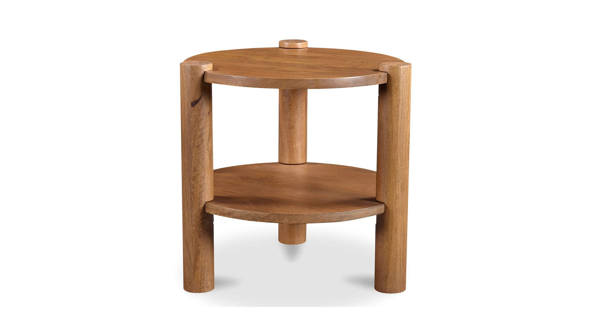 Rustic Elegance with Modern Flair: The Bridgeview Accent Table ...