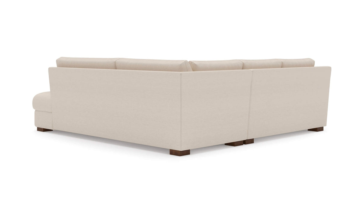 Catalina Custom Sectional with Bumper Chaise | BenchMade Modern