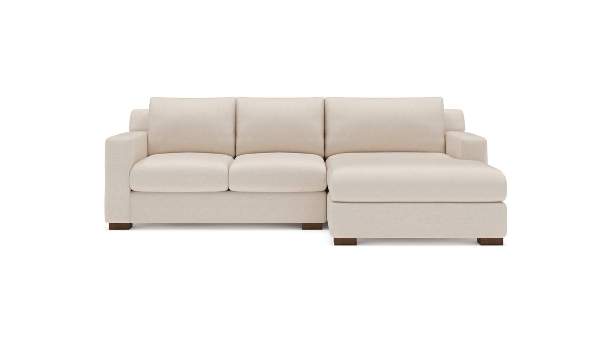 Catalina Custom Track Arm Sofa with Chaise | BenchMade Modern
