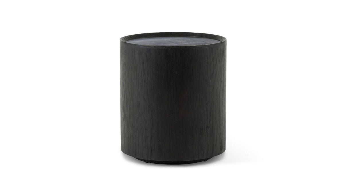 Cahuenga Oak & Bluestone End Table | BenchMade Modern Tables
