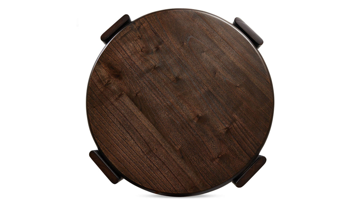Clayton Two-Tier Wood End Table | BenchMade Modern Tables