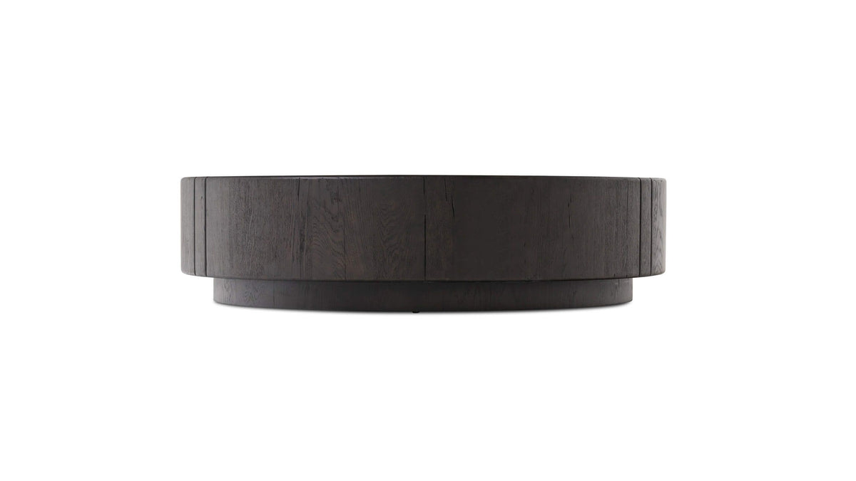 Corona Round Oak Coffee Table | BenchMade Modern Tables