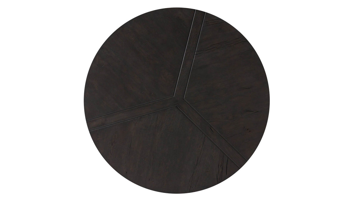 Corona Round Oak Coffee Table | BenchMade Modern Tables