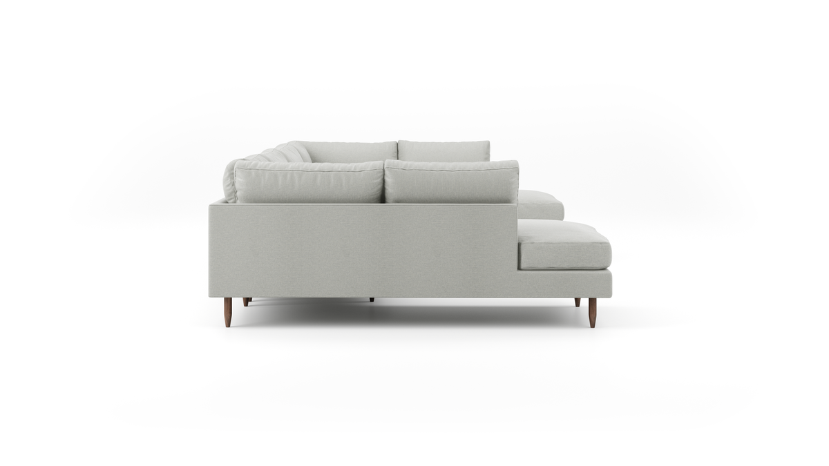 Crowd Pleaser U-Shaped Bumper Sectional | Benchmade Modern – BenchMade ...