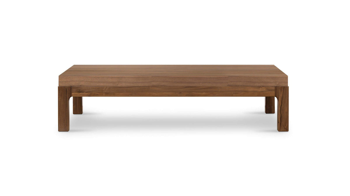 Dana Modern Walnut Coffee Table | BenchMade Modern Tables