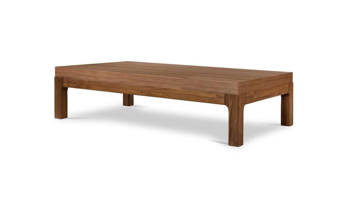 Dana Modern Walnut Coffee Table | BenchMade Modern Tables