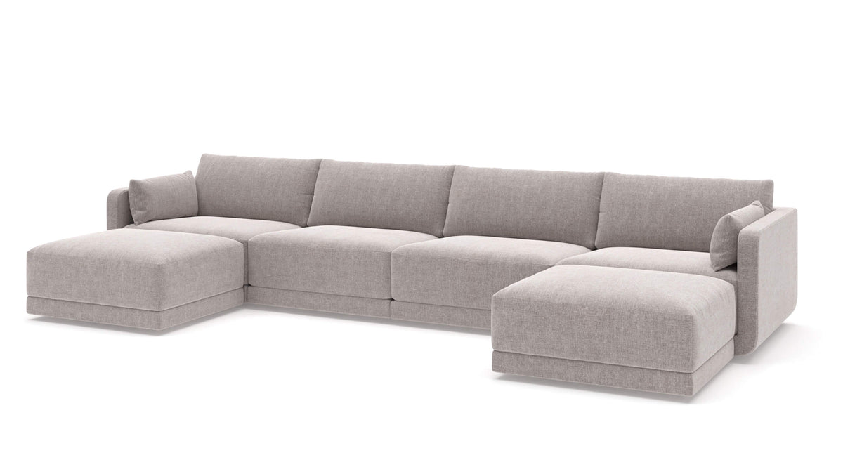 Eva Modular Double Chaise Sectional – BenchMade Modern