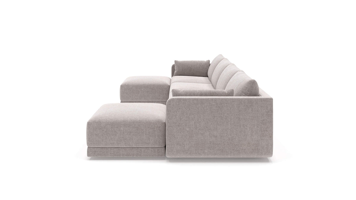 Eva Modular Double Chaise Sectional – BenchMade Modern