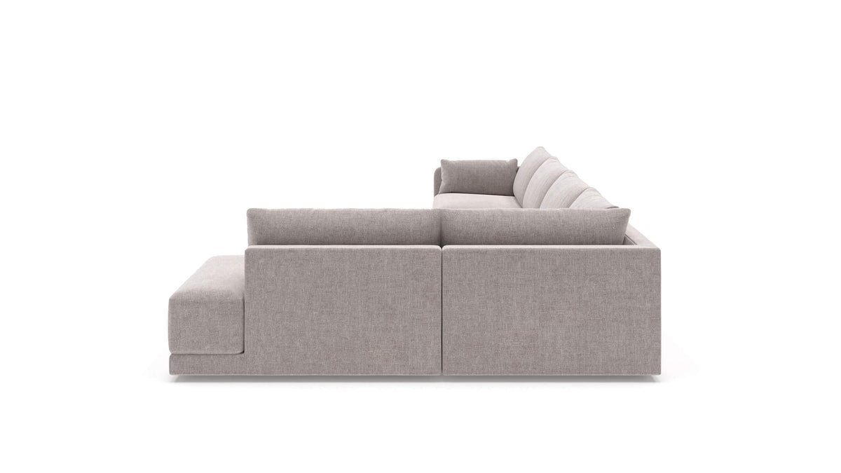 Eva Large Modular Sectional with Bumper | BenchMade Modern