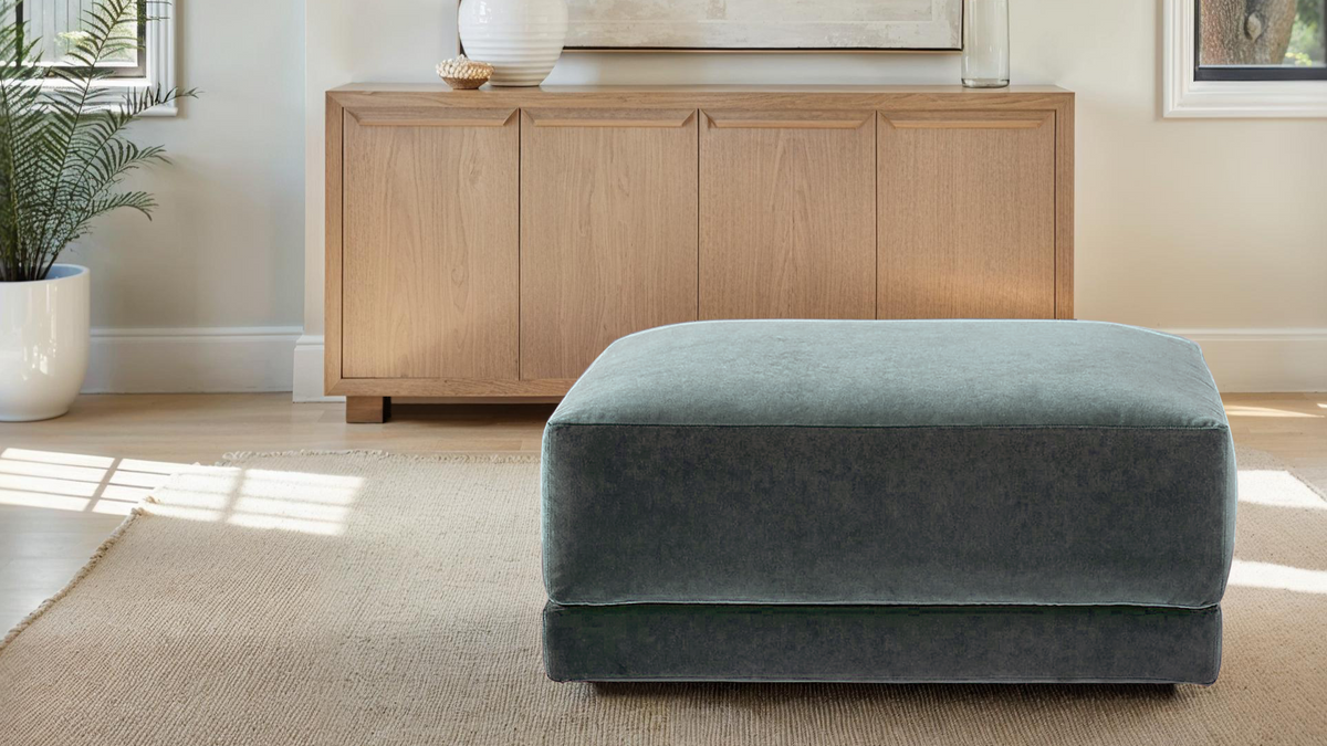Eva Modular Sectional Square Ottoman | BenchMade Modern