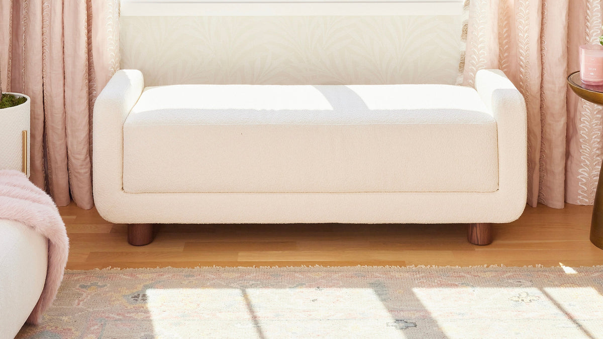 Customizable Eva Curved Bench | BenchMade Modern