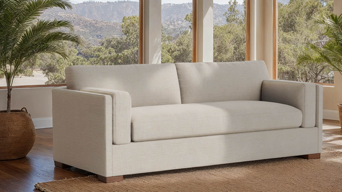 Fairfax Custom Sofa with Bench Cushion | By BenchMade Modern