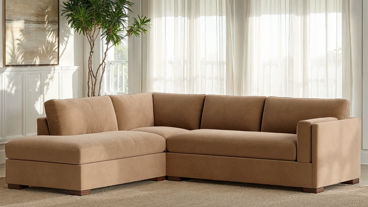 Fairfax Custom Bumper Sectional | By BenchMade Modern