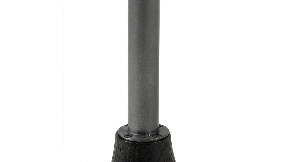 Ironwood Oak and Iron End Table | BenchMade Modern Tables