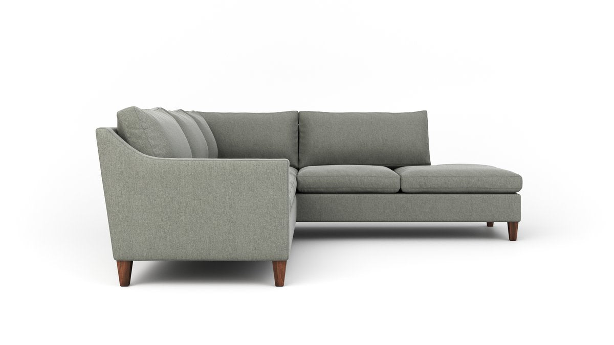 Custom Vera Sectional With Bumper | Made in the USA – BenchMade Modern