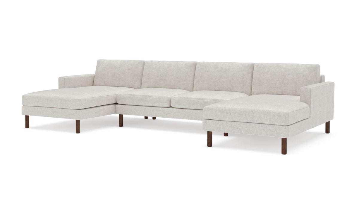 Laguna Double Chaise U-Shaped Sectional | BenchMade Modern