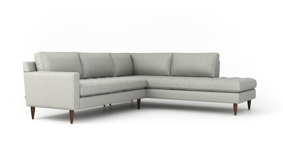 Design Your Own Custom MCM Sectional With Bumper – BenchMade Modern