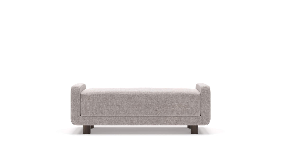 Customizable Eva Curved Bench | BenchMade Modern
