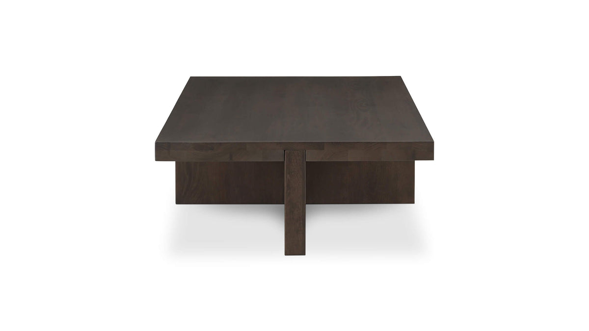Solid Oak Miramar Rectangular Coffee Table | BenchMade Modern