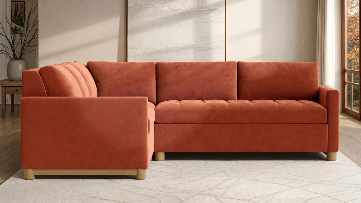 Reve Customizable Sleeper Sectional (Bench Cushion) – BenchMade Modern