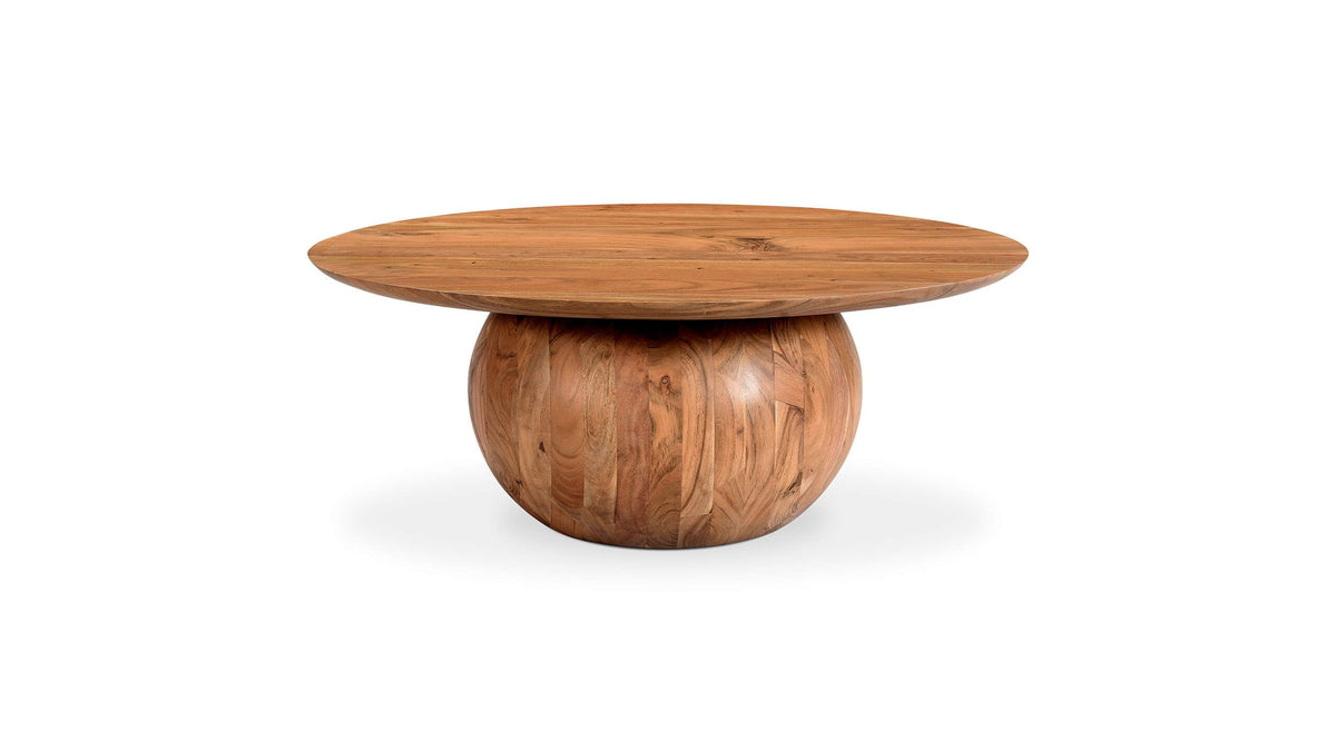 Natural Acacia Wood Solstice Coffee Table | BenchMade Modern