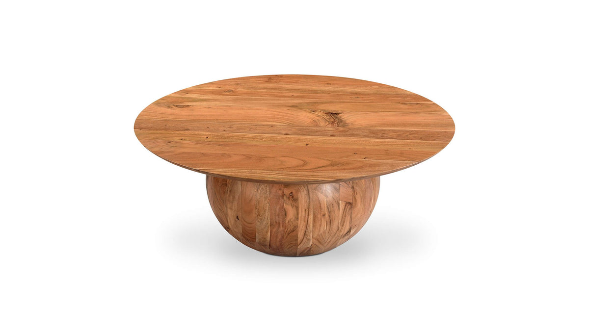 Natural Acacia Wood Solstice Coffee Table | BenchMade Modern
