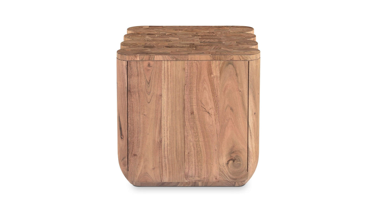 Handcrafted Acacia Tule Accent Table | BenchMade Modern